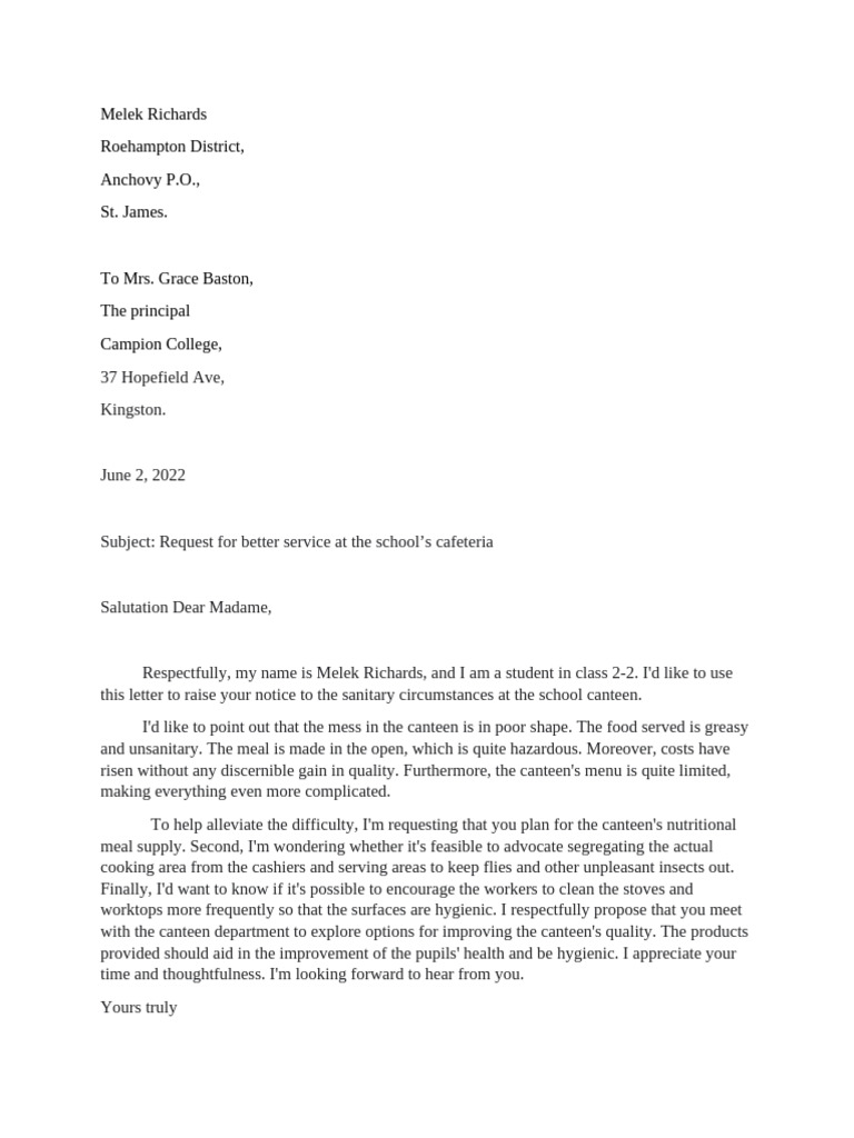 Group Leeter of Complait | PDF