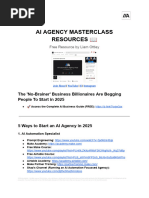 6-Month AI Automation Agency Roadmap - by Liam Ottley | PDF | You Tube ...