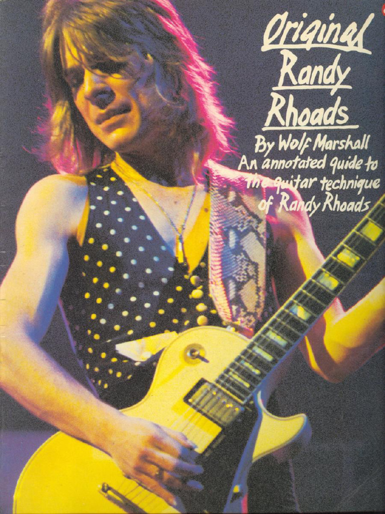 Guitar Book Randy Rhoads The Original PDF Free | PDF