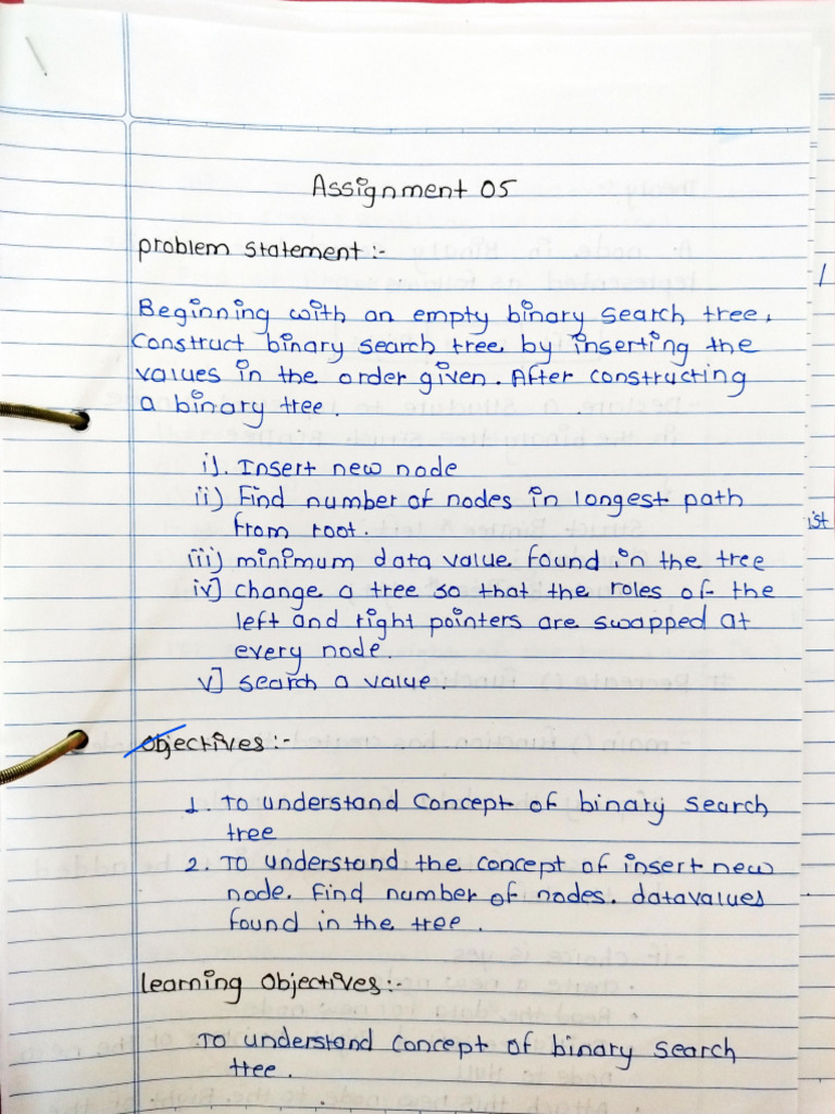 Binary Search Tree Operations Manual | PDF