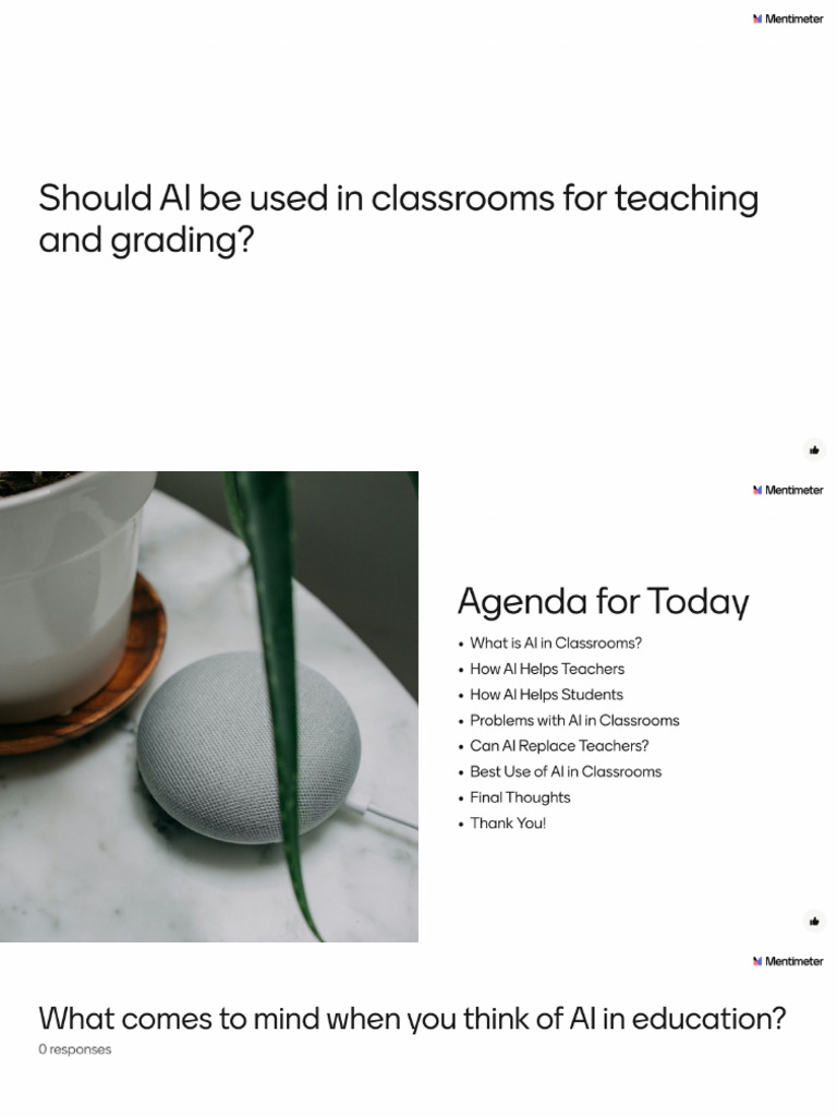 Should Ai Be Used in Classrooms For Teaching and Grading | PDF