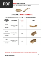 Fette Tablet Press Replacement Parts Catalog | PDF | Bearing ...