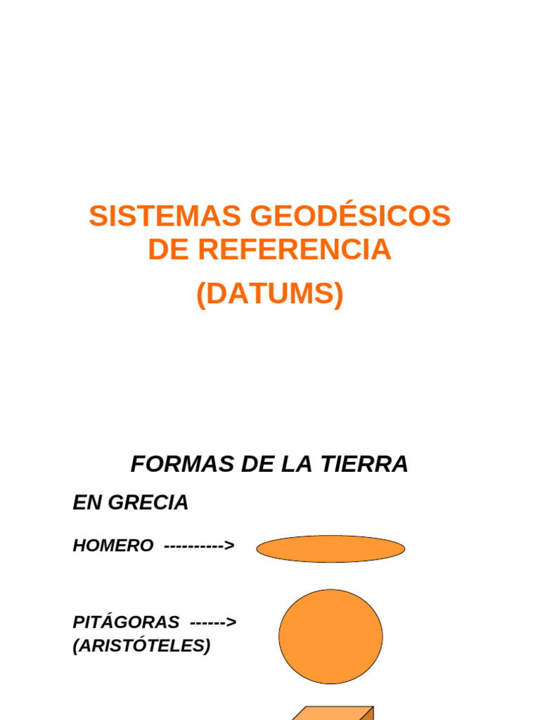CH Datum | PDF | Geodesia | Geofísica