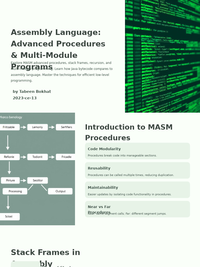 chapter8_ Advanced Procedures | PDF | Parameter (Computer Programming) | Java (Programming Language)