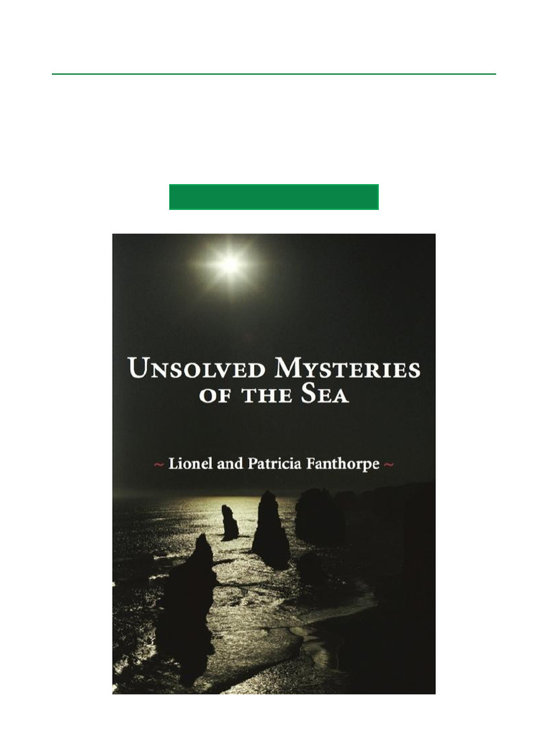 Claim Unsolved Mysteries of The Sea Accessible DOCX Download | PDF