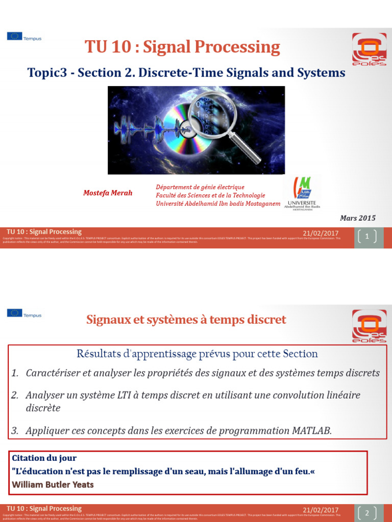 Chapitre 2 | PDF | Telecommunications Engineering | Mathematics