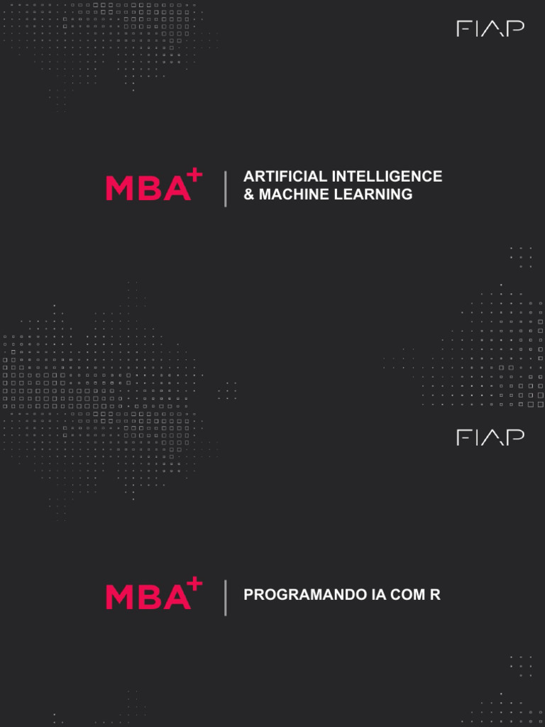 FIAP - Intro To R Language - Trabalho em Grupo Final | PDF | Aprendizado de máquina