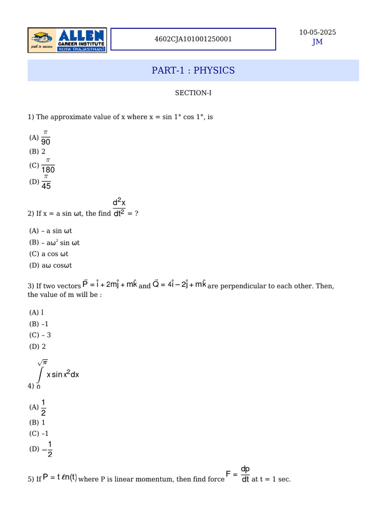 Solution | PDF | Atomic Nucleus | Electromagnetic Radiation