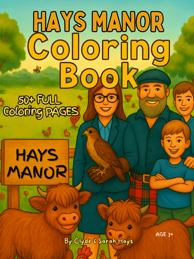 Hays Manor Coloring Book | PDF