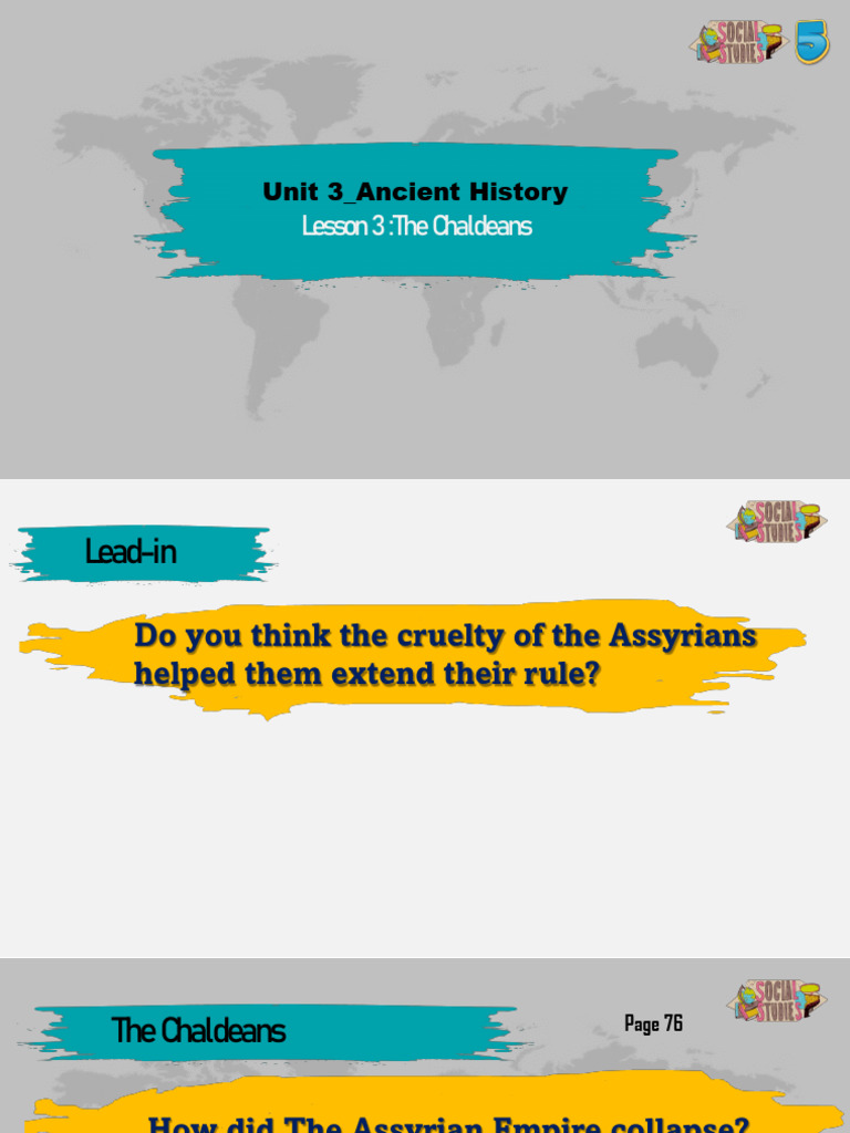 03-Grade 5 Unit 3 Ancient History Lesson3 | PDF | Babylonia | Babylon