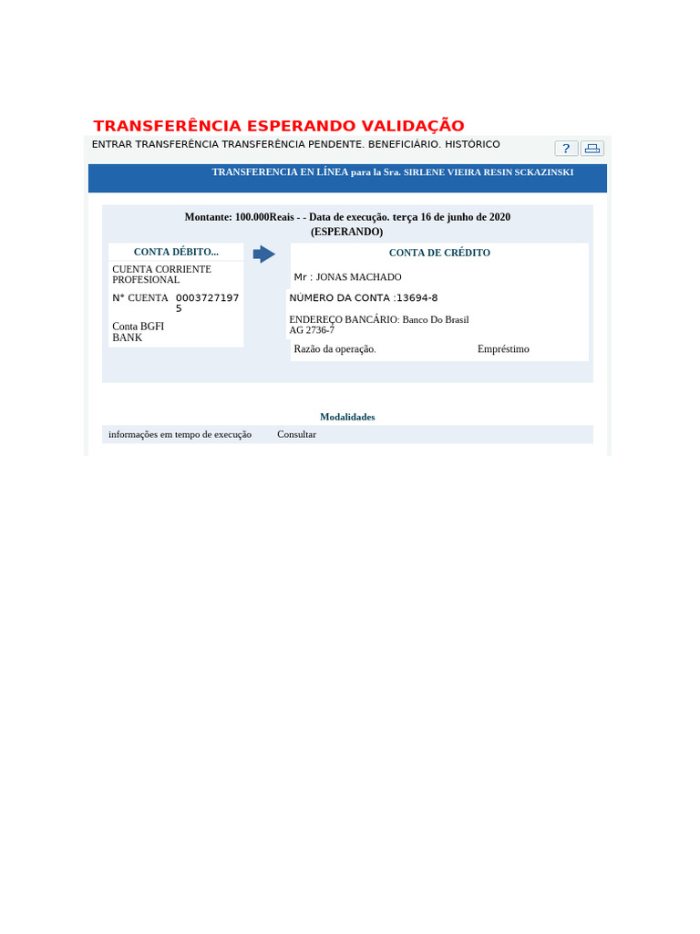 Virement en Attente de Sra SIRLENE-1 | PDF