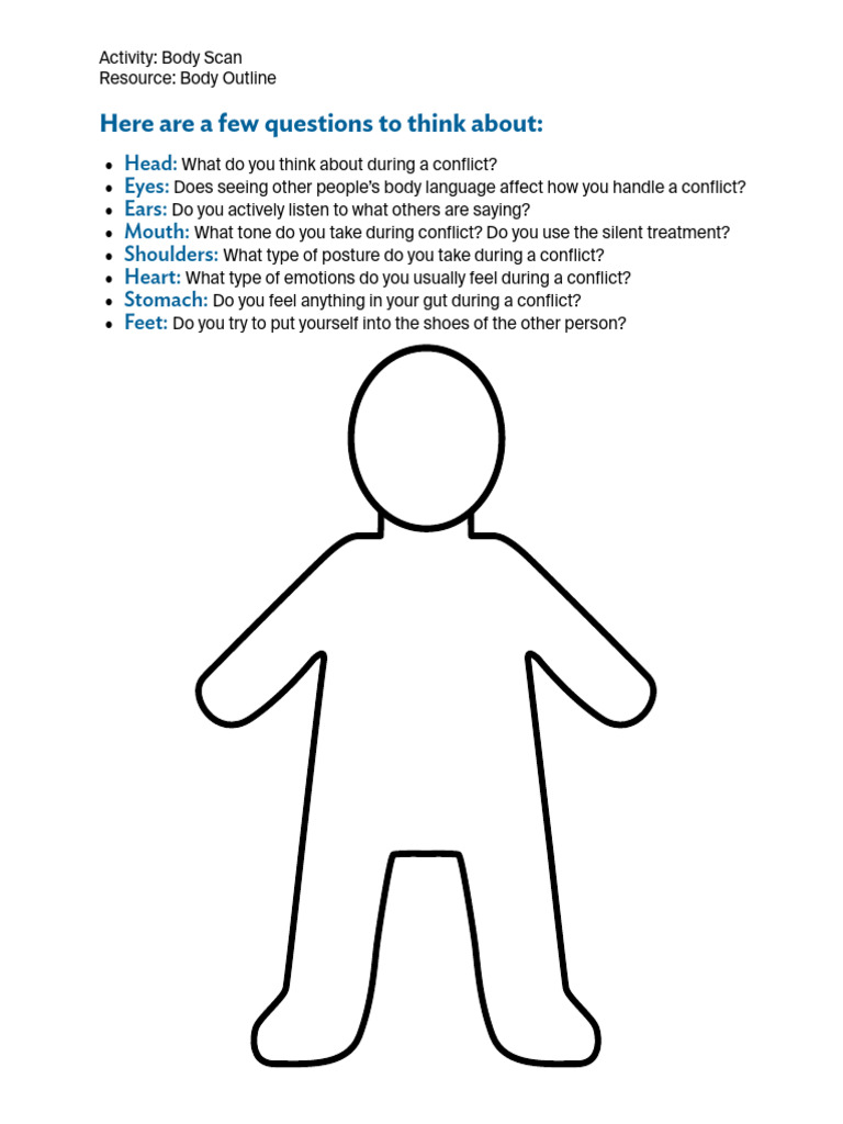 Body Scan Template | PDF