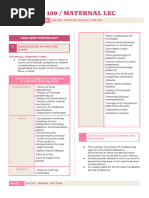Modified World Health Organization (WHO) Classification of Maternal ...