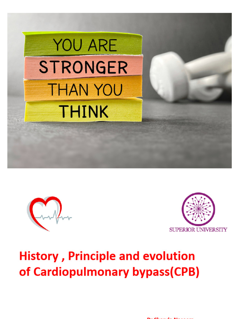 History and Principles of CPB | PDF