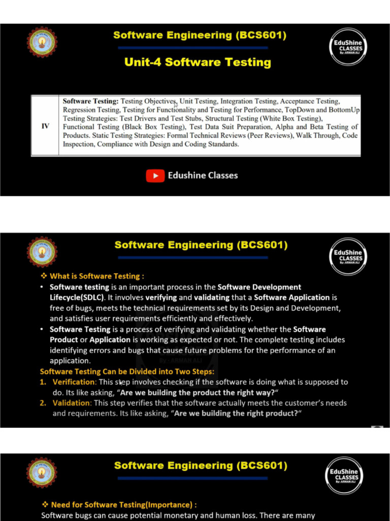 Edushine SE Unit-4 | PDF