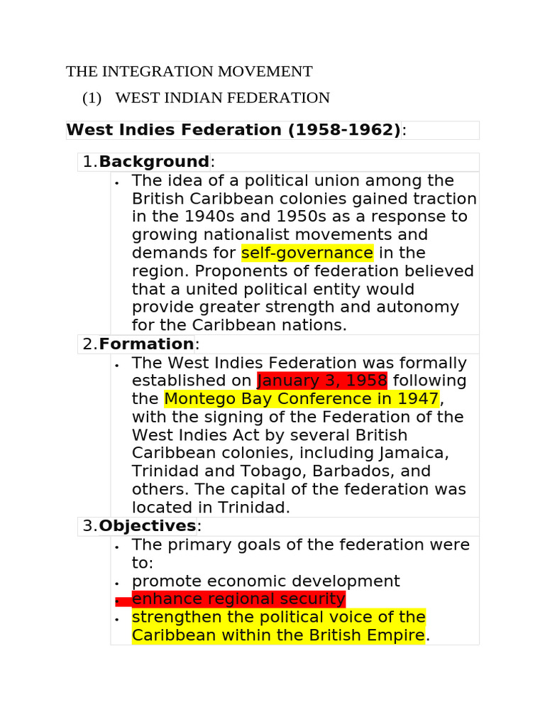 The Integration Movement | PDF | Economies