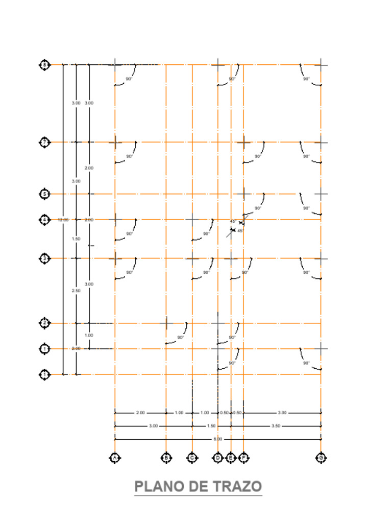 Plano de Trazo | PDF