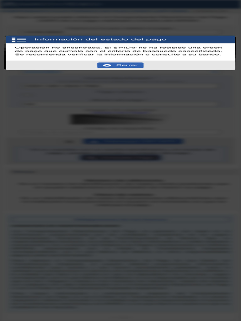 Comprobante Electrónico de Pago para El SPID® | PDF