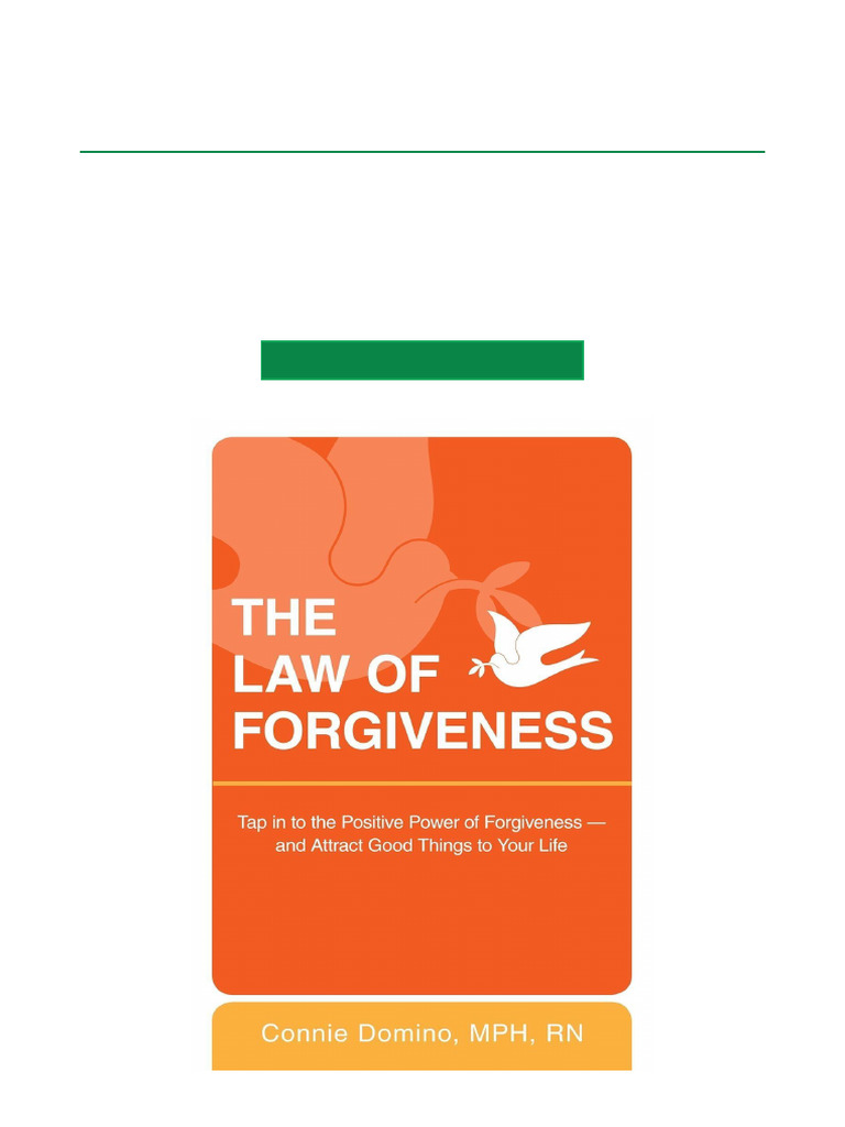 Etextbook The Law of Forgiveness Tap in To The Positive Power of ...