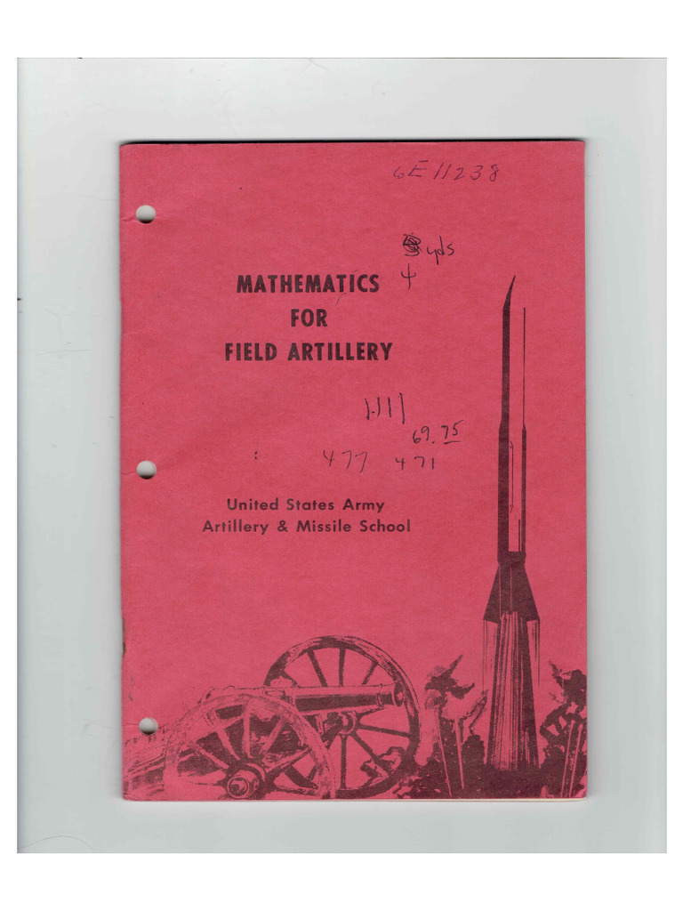 Mathematics for Field Artillery | PDF