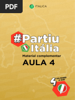 Lista de Verbos em Italiano | PDF