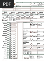 Starfinder 2e Character Sheet | PDF | Role Playing Games