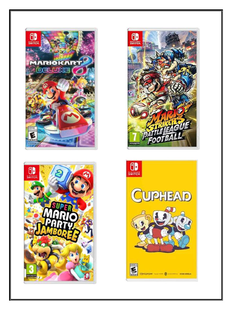 Juegos de Nintendo Switch | PDF