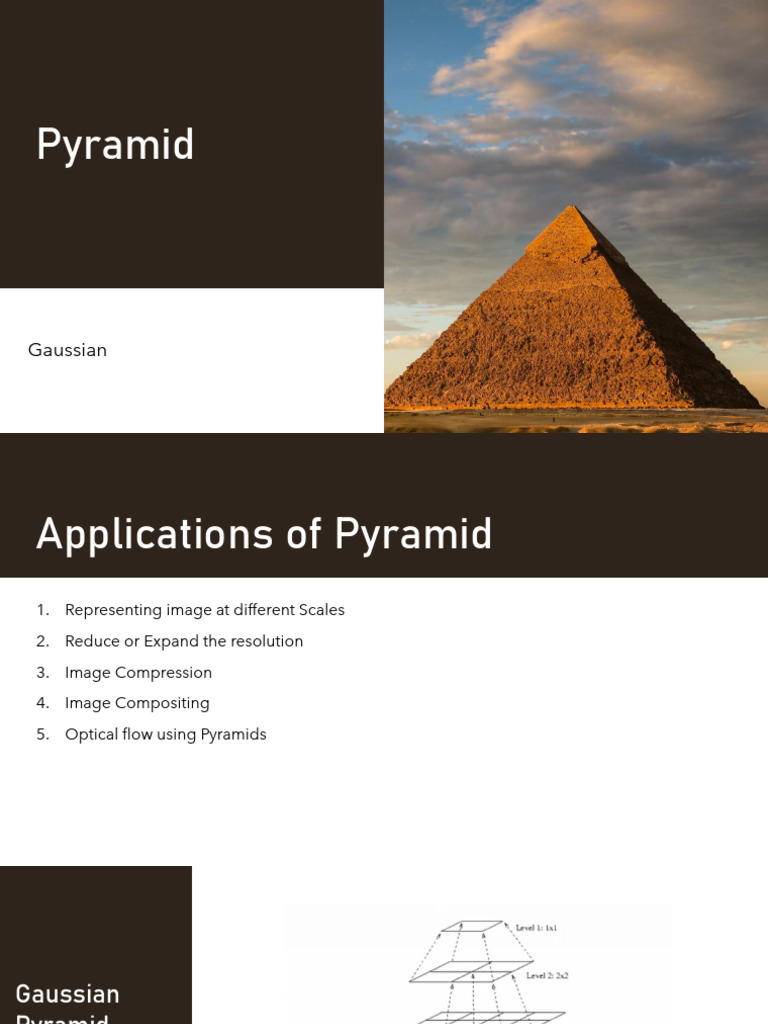 1745320592-Lecture#32 Gaussian Pyramid | PDF