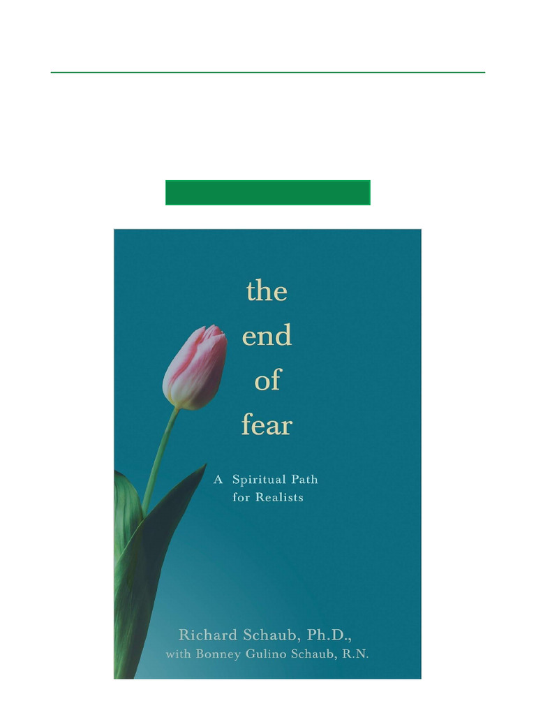 View The End of Fear A Spiritual Path For Realists Digital Download | PDF