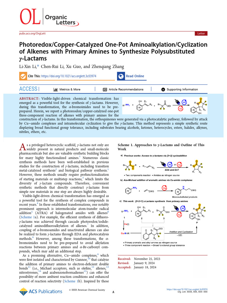 li-et-al-2024-photoredox-copper-catalyzed-one-pot-aminoalkylation ...
