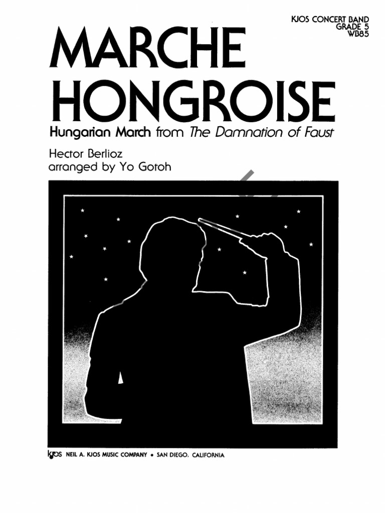Marche Hongroise (Score) | PDF