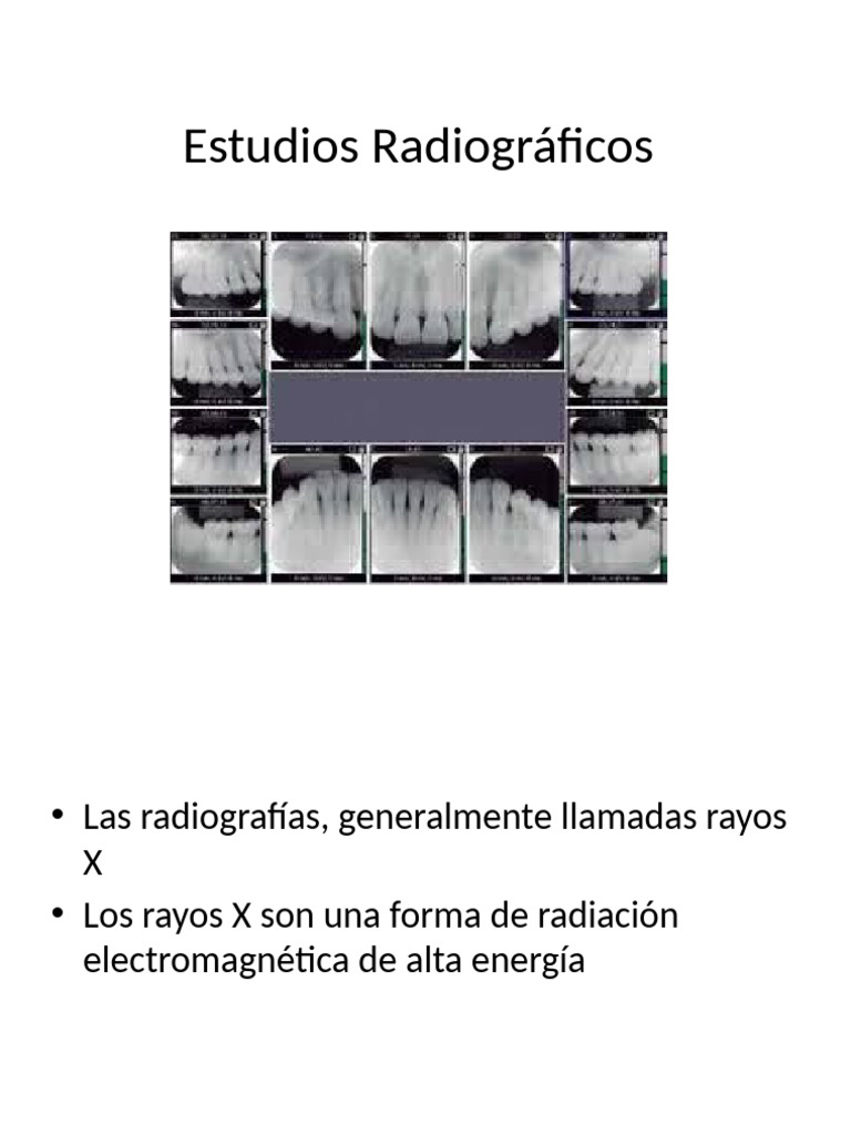 Estudios Radiográficos | PDF | Medicina CLINICA | Especialidades Medicas