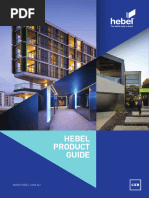 CSR Hebel Wall & Floor Panel Guide | PDF | Concrete | Wall