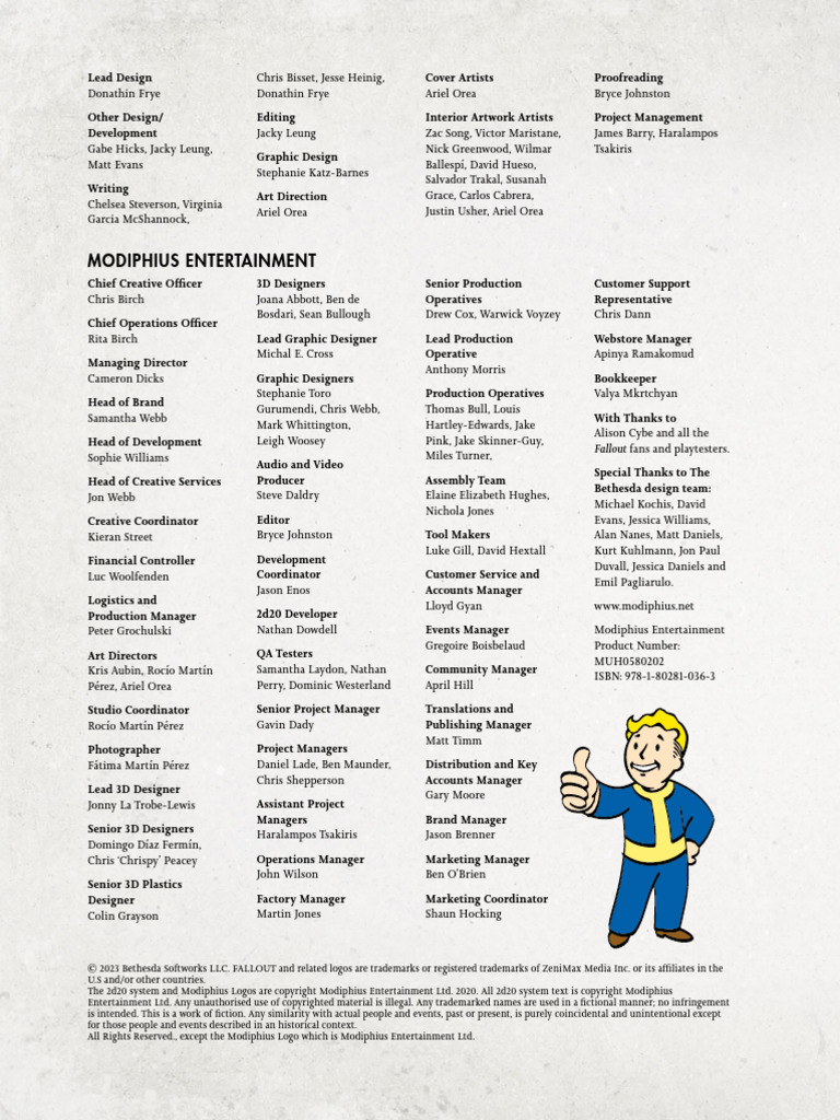 Fallout CoreRulebook Player Excerpts | PDF