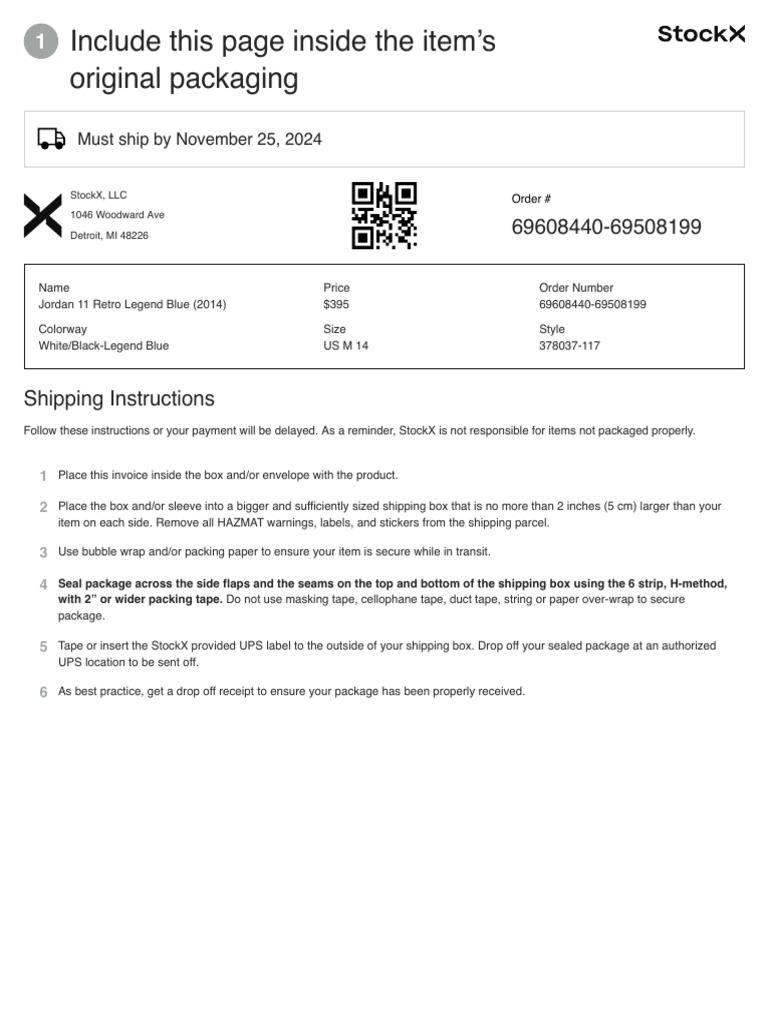 Https-:stockx Com:portfolio:shippinglabel:14523643460750190984?instructions On&s | PDF