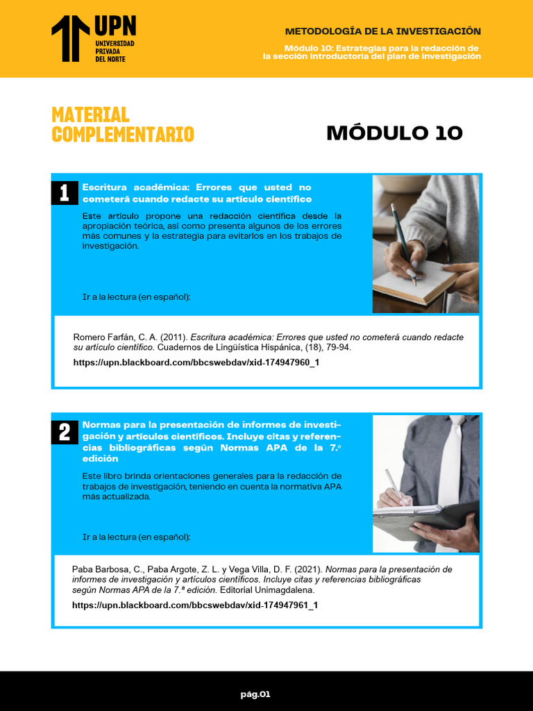 Material Complementario: Módulo 10 | PDF