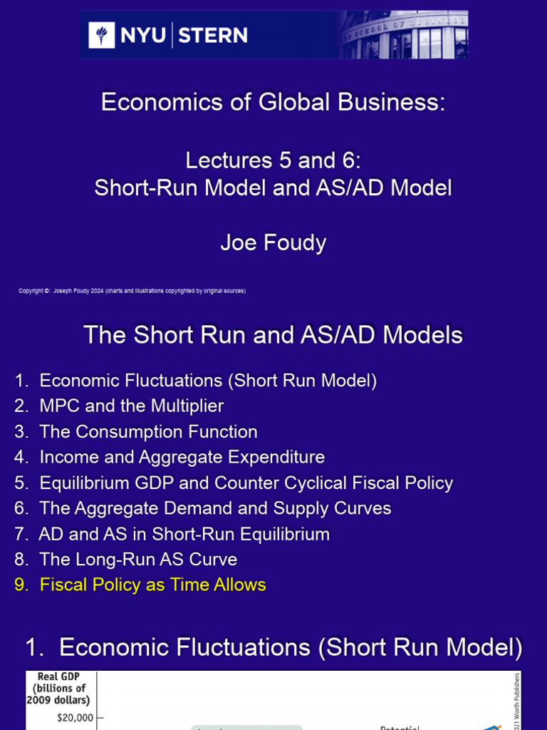 EGB Macro3 Short Run and ASAD Models | PDF | Supply And Demand ...