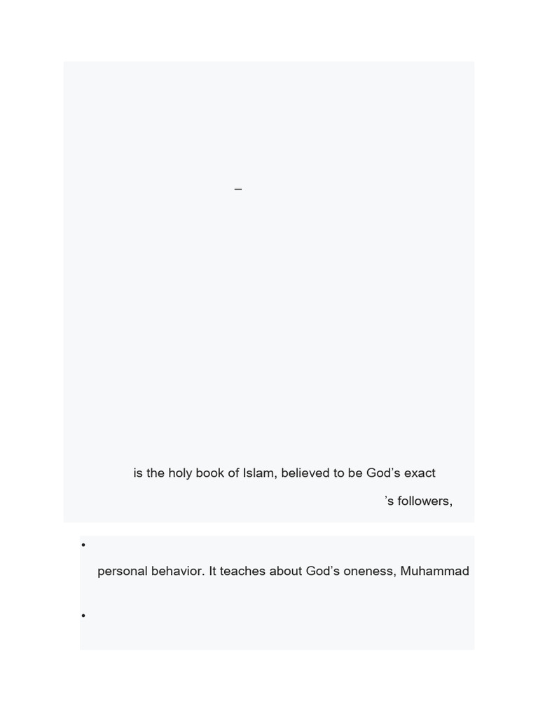 Unit 3 | PDF | Caliphate | Muhammad