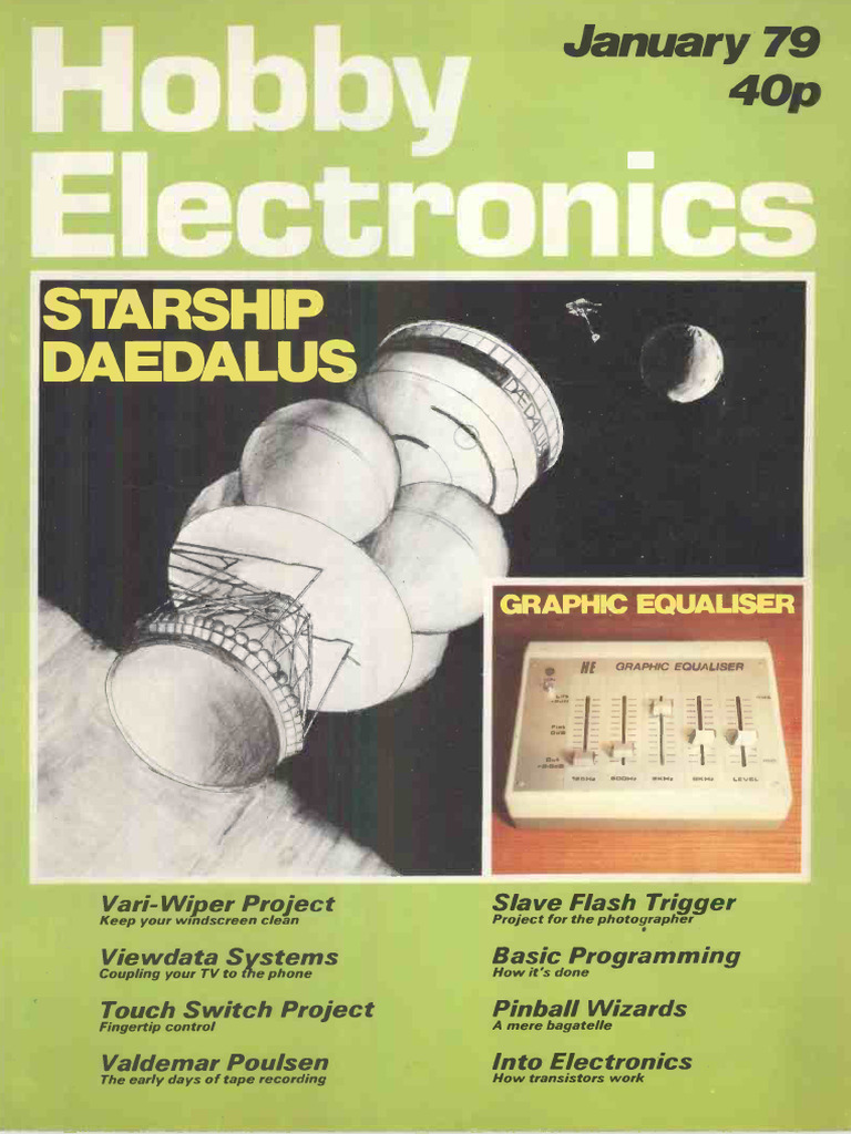 Hobby Electronics 1979 01 S OCR | PDF | Frequency Modulation | Electronics