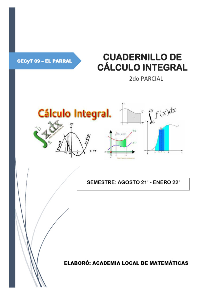 3er Parcial Calculointegral | PDF | Integral | Logaritmo