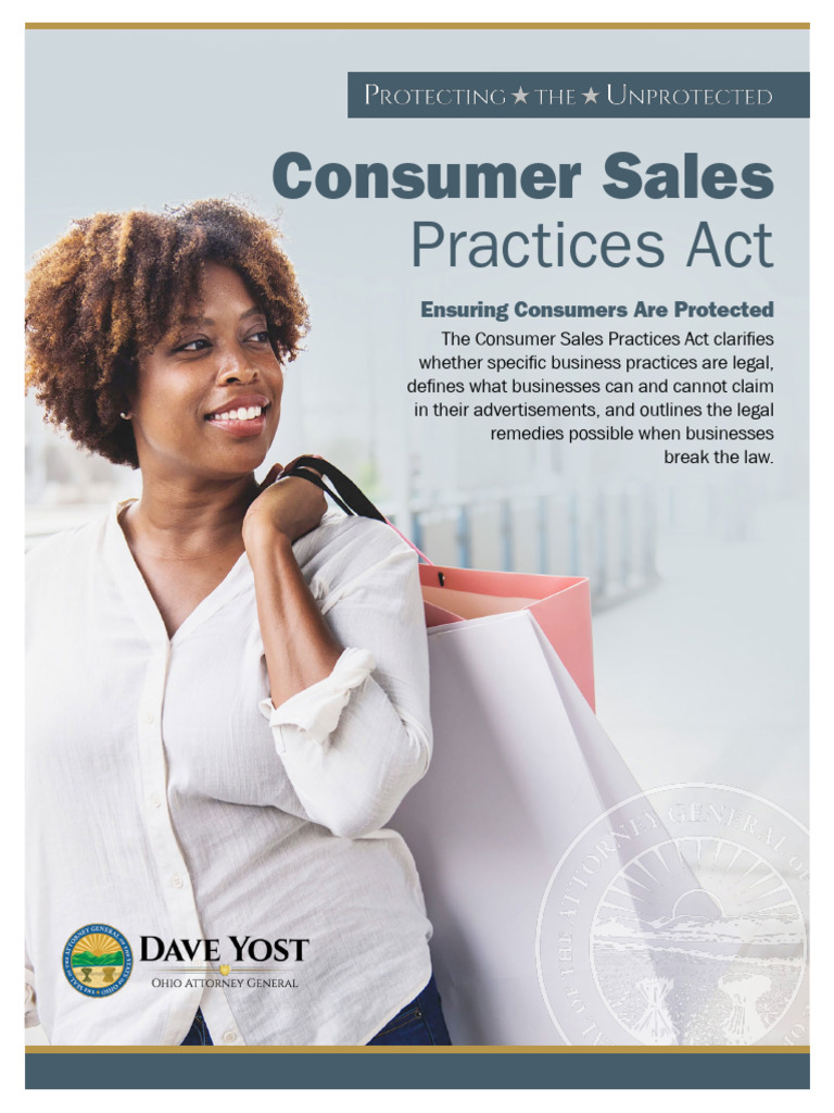 Consumer Sales Practice Act - WEB | PDF | Loans | Refinancing