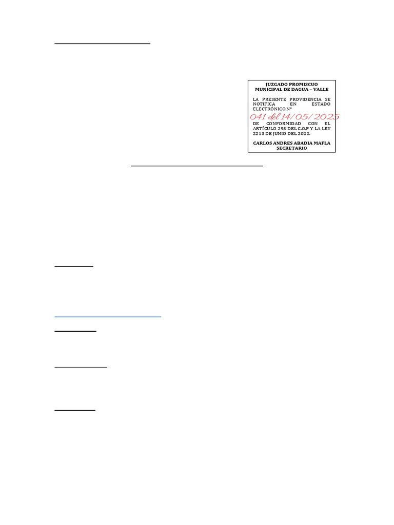 2020-00208 - Fija Fecha Audiencia - Amparo | PDF | Justicia | Crimen y ...