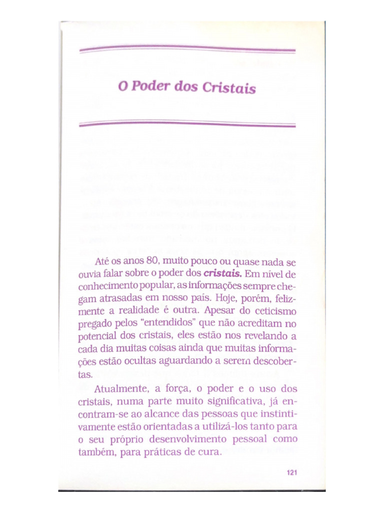 O Poder Dos Cristais | PDF