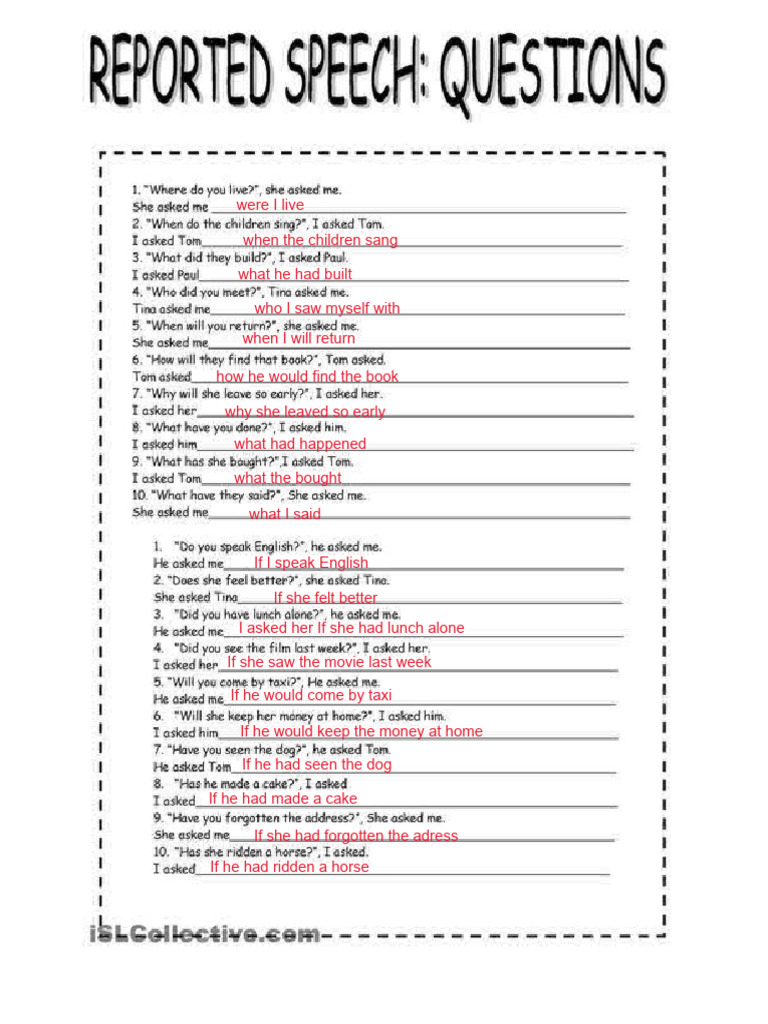 Reported Questions | PDF