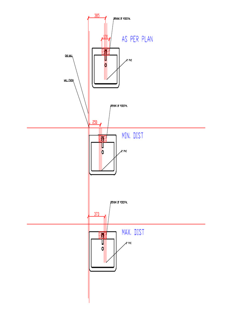 Lavatory Layout 2 | PDF