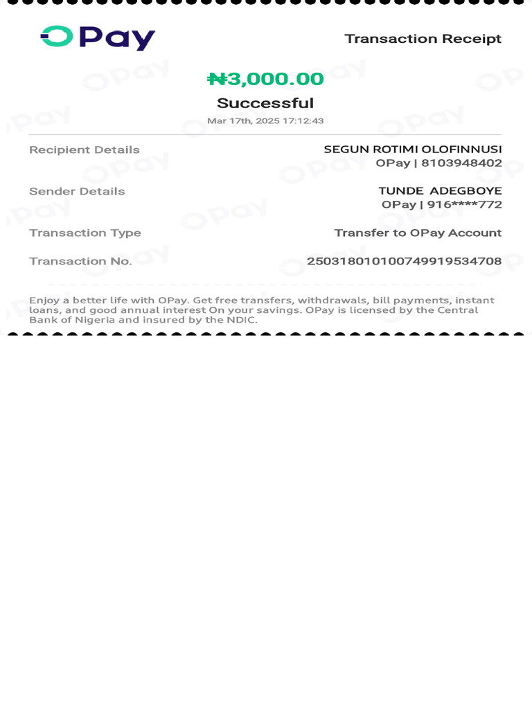 Transaction Receipt-250318010100749919534708 | PDF