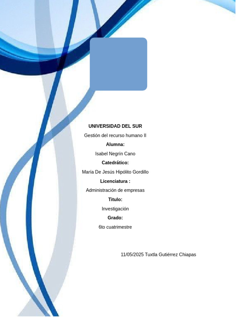 Portada 1 | PDF | Gestión de recursos humanos | Economía laboral