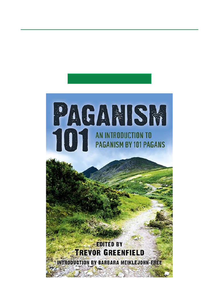 Introduction to Paganism 101 | PDF