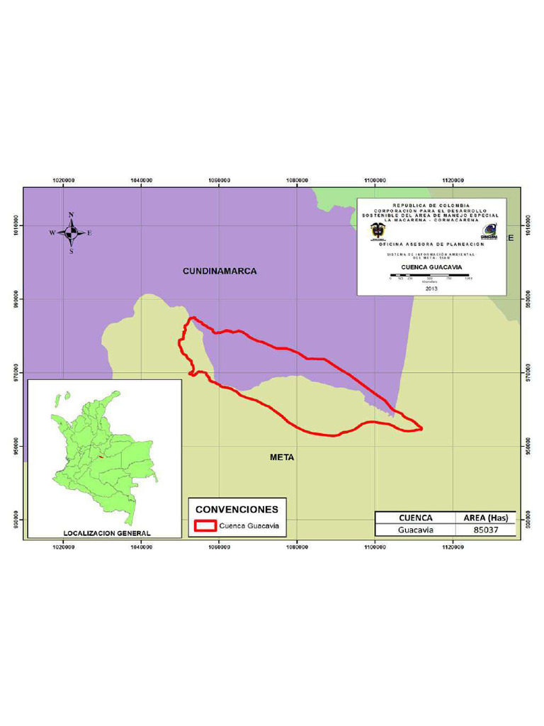 Mapa Guacavía | PDF