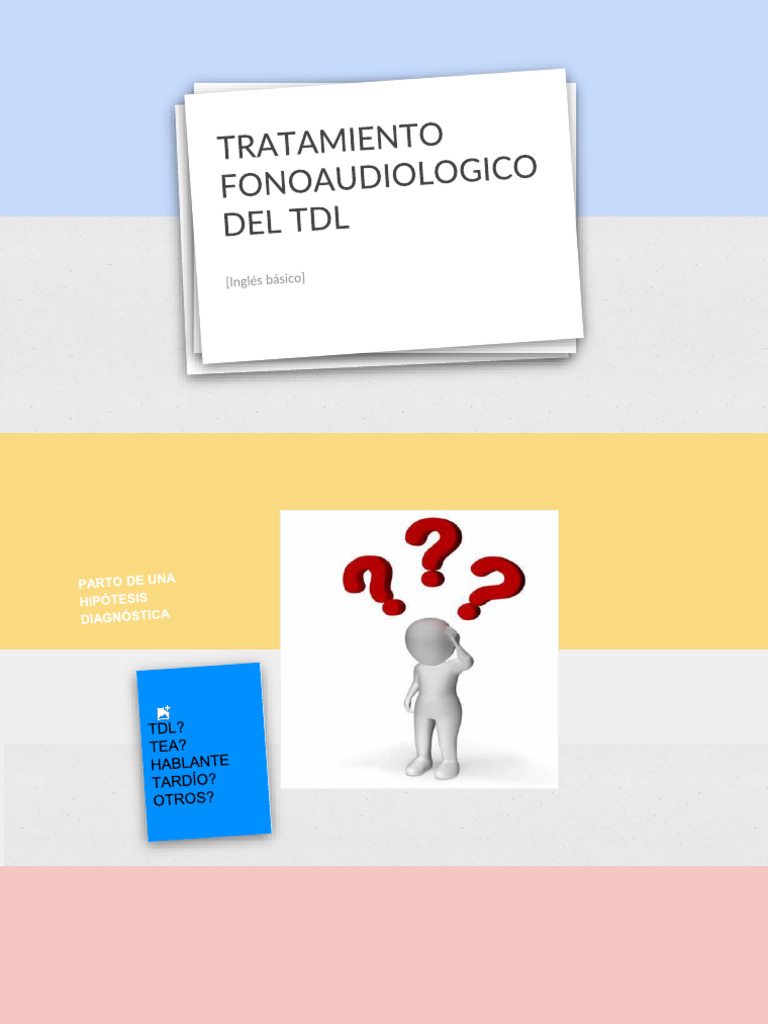 INTERVENCIÓN EN TDL 1 (1) | PDF | Palabra | Léxico